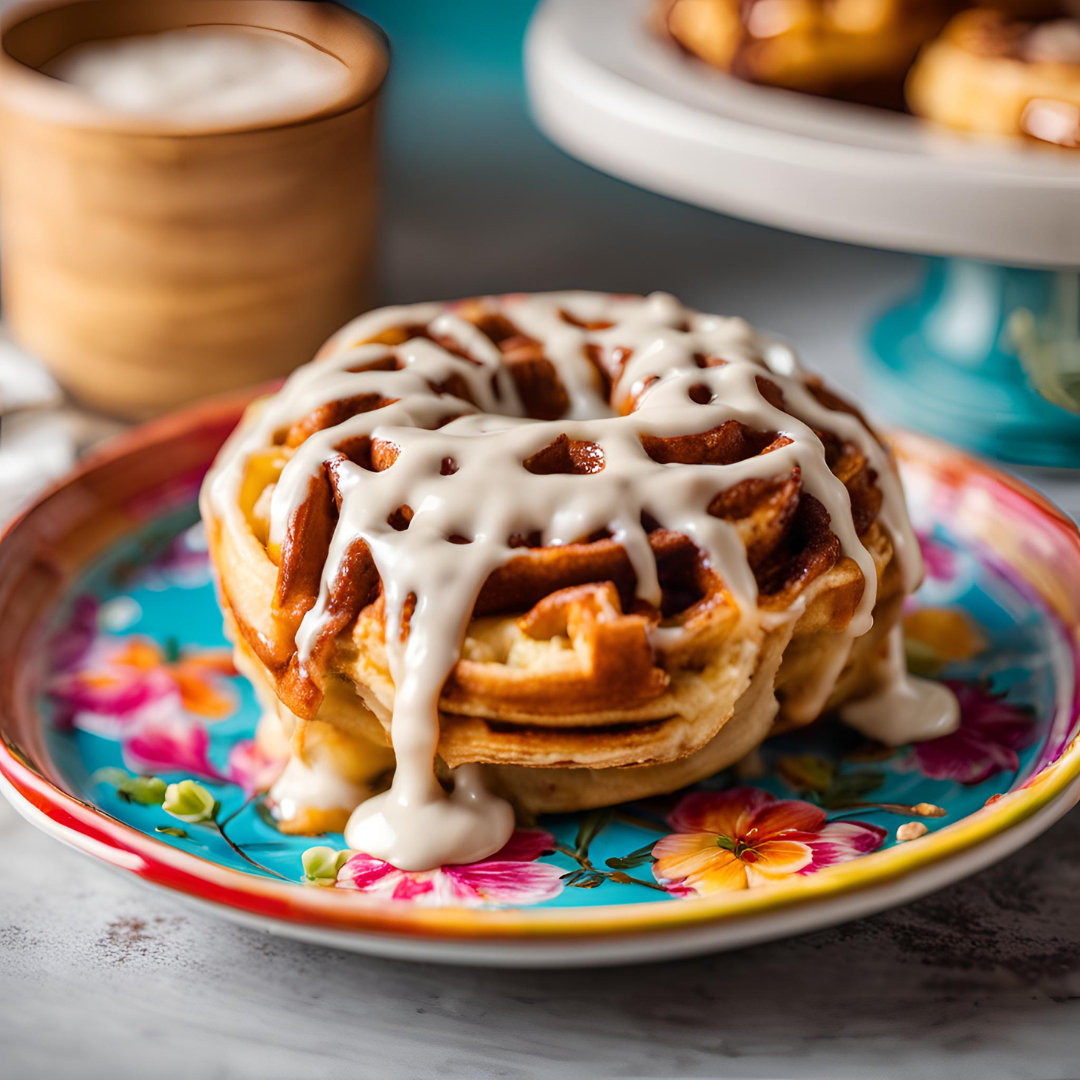 Cinnamon Roll in Waffle Maker: A Quick and Delicious Recipe - 𝗣𝗨𝗡𝗝𝗔𝗕 ...