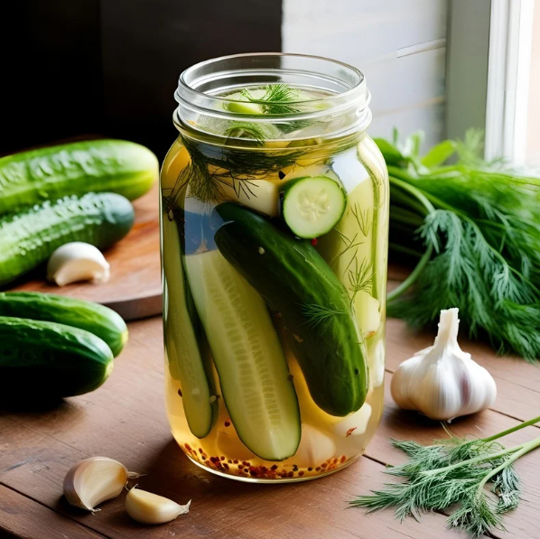 How to Make a Fermented Cucumber Pickle Recipe That Heals Your Gut ...