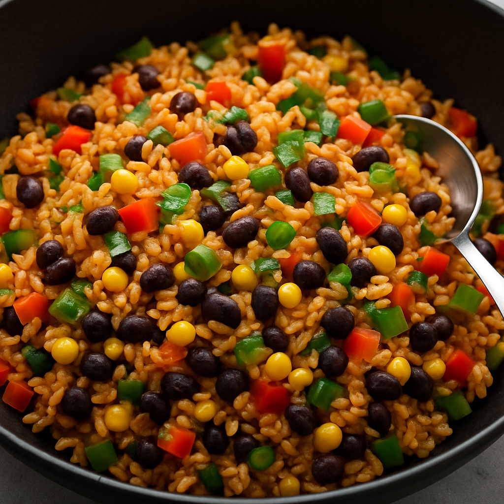 Easy Mexican Fried Rice Recipe with Fresh Veggies and Spices - 𝗣𝗨𝗡𝗝𝗔𝗕 ...